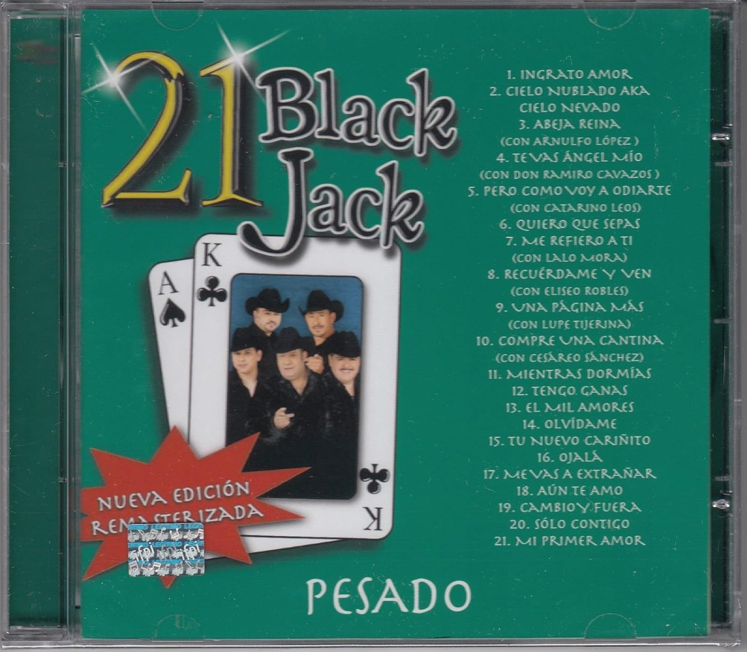 The Vintage Store - Pesado – 21 Black Jack CD