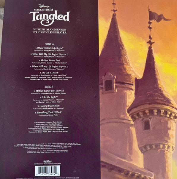 The Vintage Store - Soundtrack – Songs From Tangled - LP