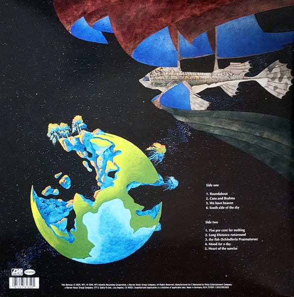 The Vintage Store - Yes – Fragile Remixed By Steven Wilson - LP Verde
